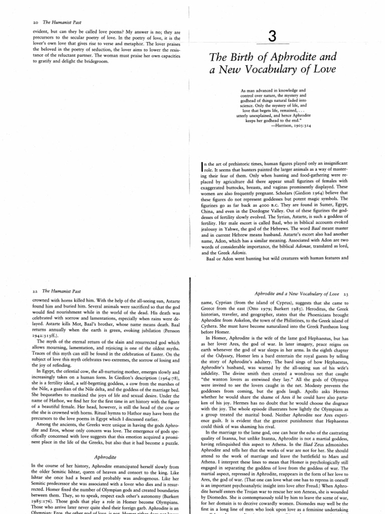 Bergmann - Anatomy of Loving | PDF