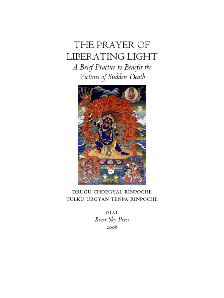 Prayer of Liberating Light | PDF | Nyingma | Padmasambhava