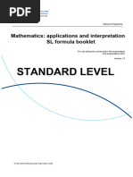 OCR GCSE Maths Higher Tier Formulae Sheet | PDF | Area | Mathematics