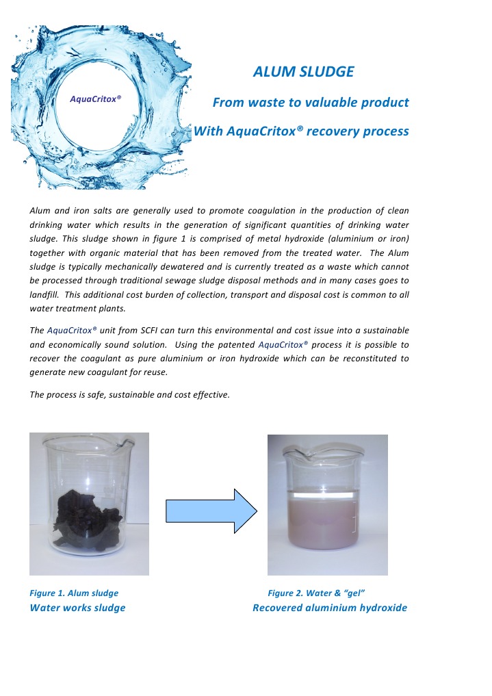 Drinking Water Sludge Recovery Feb 2011 | Sewage Treatment | Waste ...
