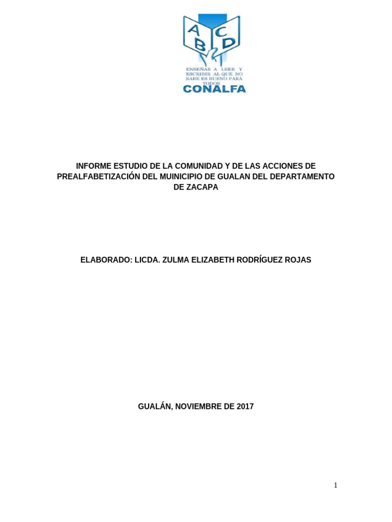 Estudio de La Comunidad GUALAN 2025 | PDF | Literatura