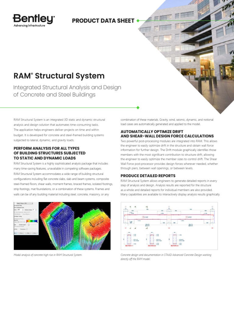 Pds Ram Structural System LTR en LR | PDF | Concrete | Mechanical ...
