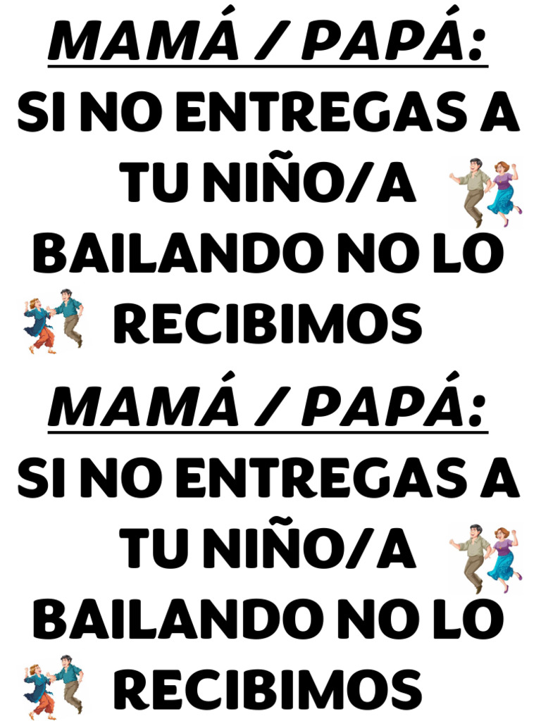 Para Imprimir Primer Dia | PDF