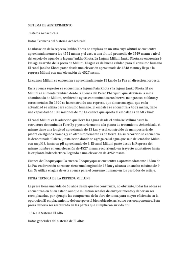 P9 CAMI Reformulado | PDF | Represa | Reservorio