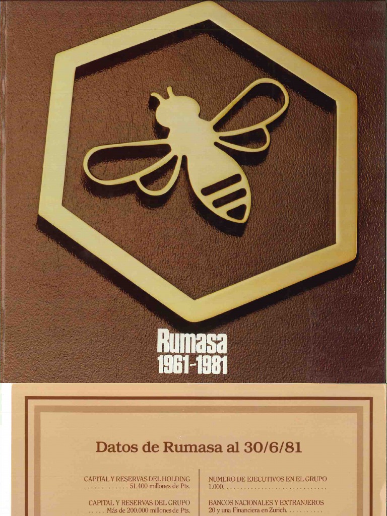 RUMASA 1961-1981 (XX Aniversario) | PDF