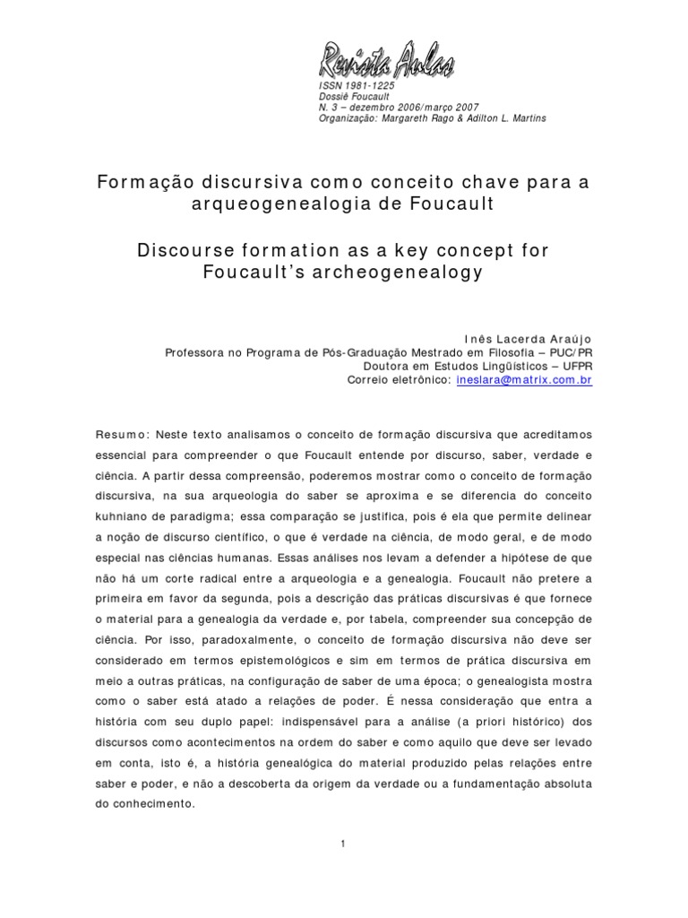 Formacao Discursiva | PDF