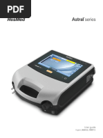 Astral 150 Ventilator User Guide | PDF | Battery Charger | Manufactured ...