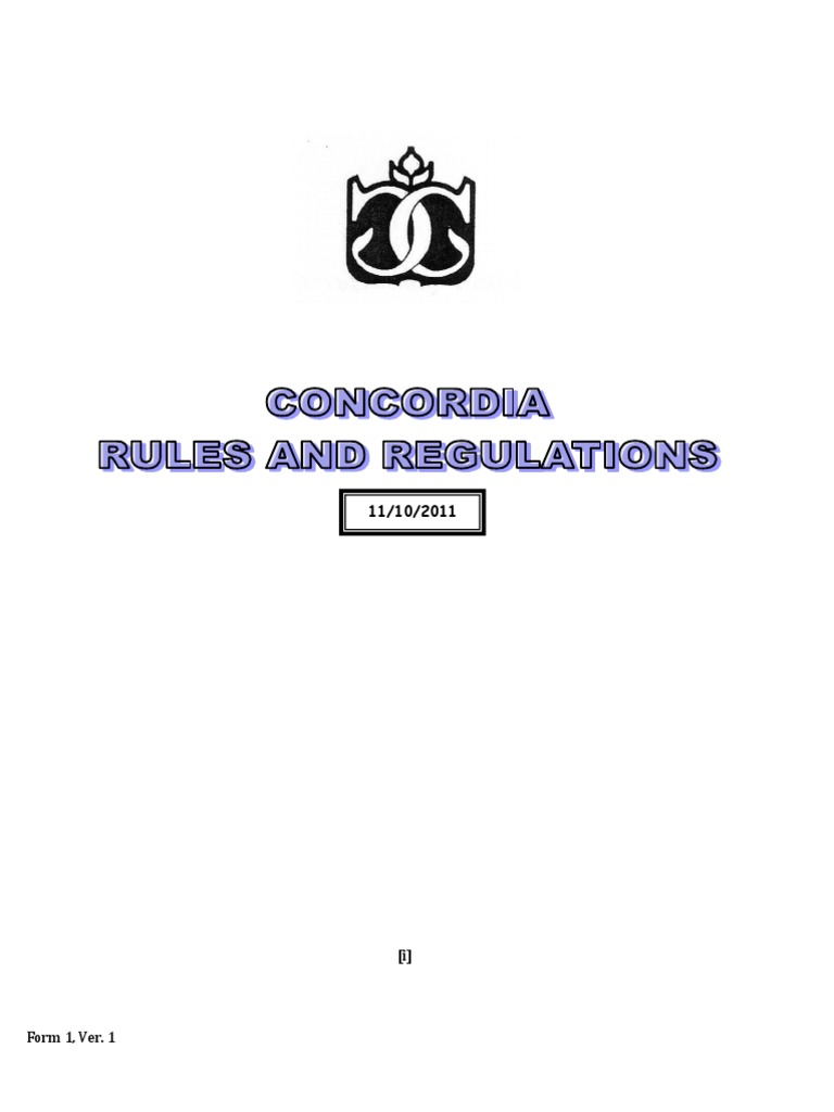 Rules&Reg 10 10 | PDF | Covenant (Law) | Window