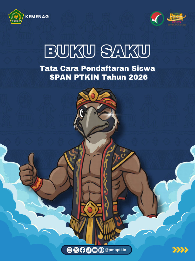 Buku Saku Pendaftaran Siswa SPAN PTKIN 2026 | PDF