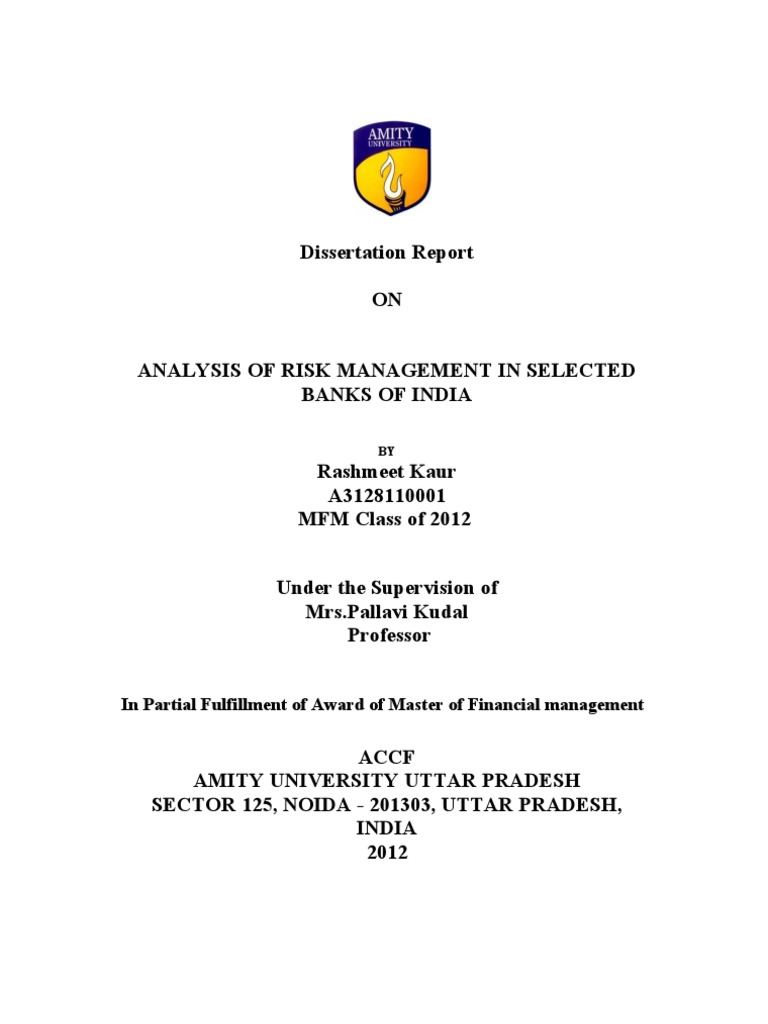 Risk Management in Banks | PDF | Asset Liability Management | Risk