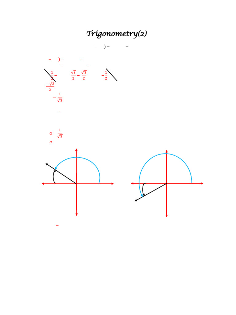 Trigonometry 2 (Solution 2) | PDF | Applied Mathematics | Mathematics