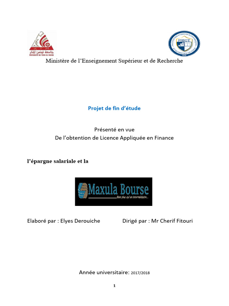 PFE FINANCE Maxula Bourse | PDF | Bourse des valeurs | Action (Finance)