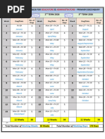 January-February 2026 Duty Rota Calendar | PDF