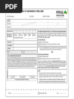 Change of Account Mandate FAQs | PDF