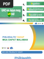 PhilHealth Yakap: Benefits and Services | PDF | Screening (Medicine ...