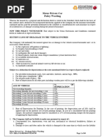 Digit Private Car Insurance Policy Wording | PDF | Indemnity ...