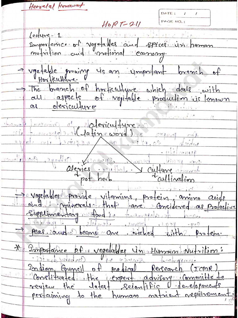 Handwritten 3 Complete Notes | PDF