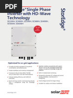 SolarEdge Inverter and Battery Compatibility | PDF | Electric Power