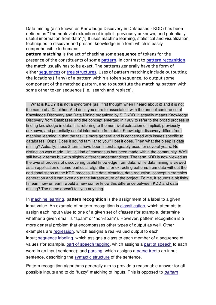 An Overview of Data Mining, Knowledge Discovery in Databases (KDD), and ...