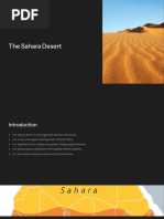 Geography of the Sahara Desert Explained | PDF | Sahara | Desert