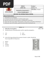 BECE Science 2023 Past Questions Guide | PDF | Artery | Neutron