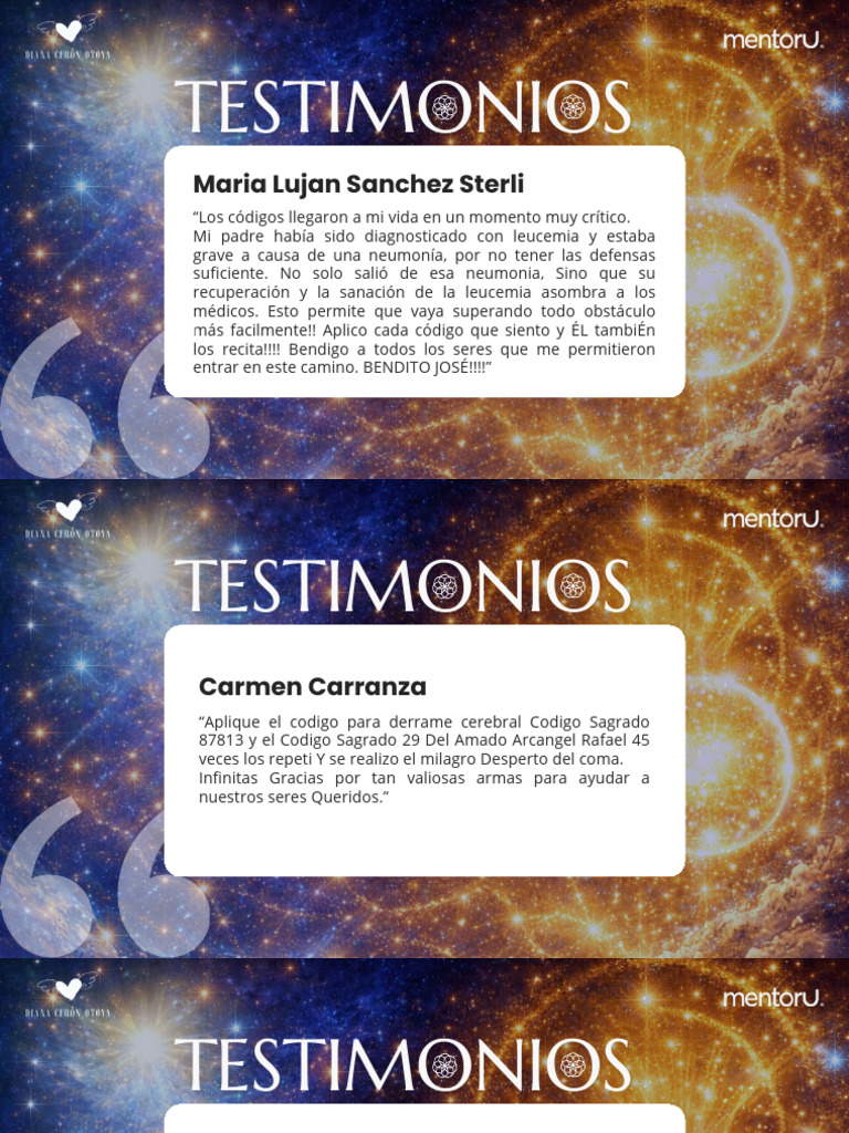 Testimonios (1) | PDF