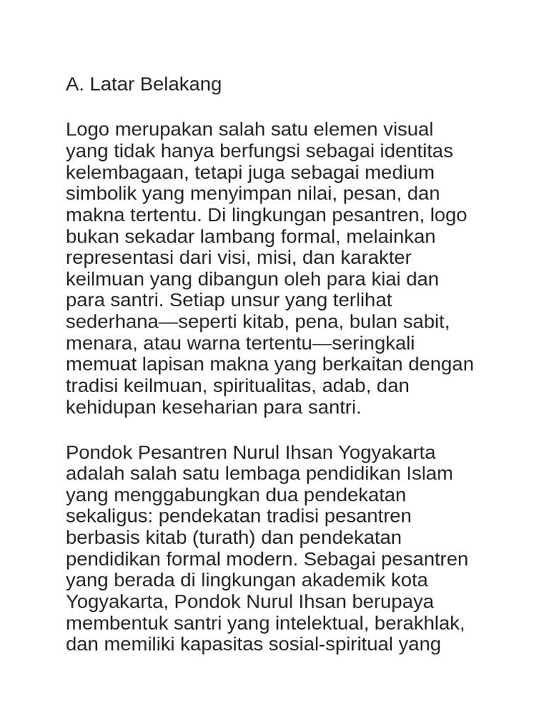 Makna Simbolik Logo | PDF