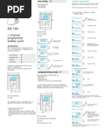 POTTERTON EP2000 EP2002 EP3002 User Manual | PDF | Thermostat | Switch