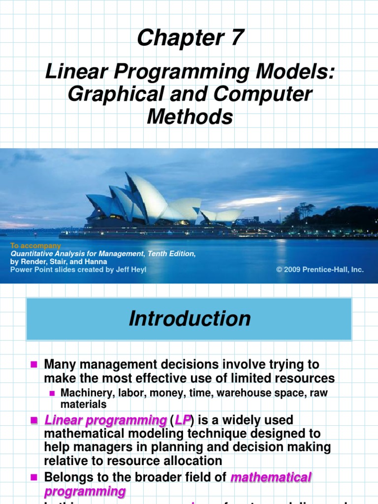 LPP | PDF | Mathematical Optimization | Linear Programming