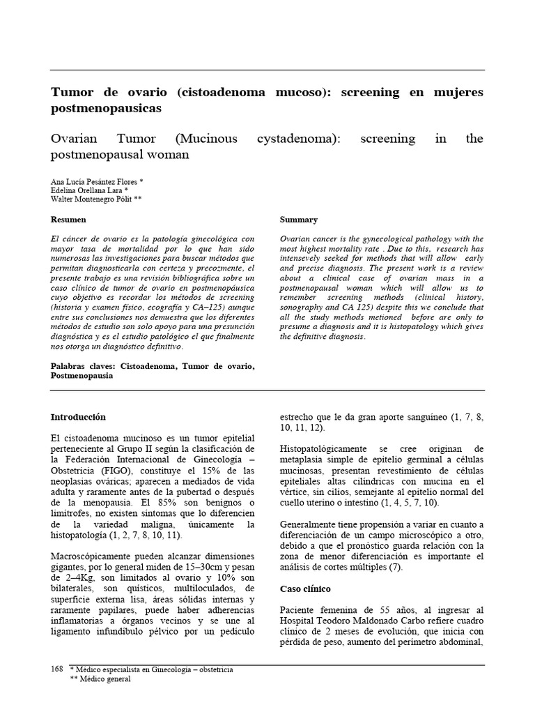 RM.7.2.11 | PDF | Cáncer | Ovario