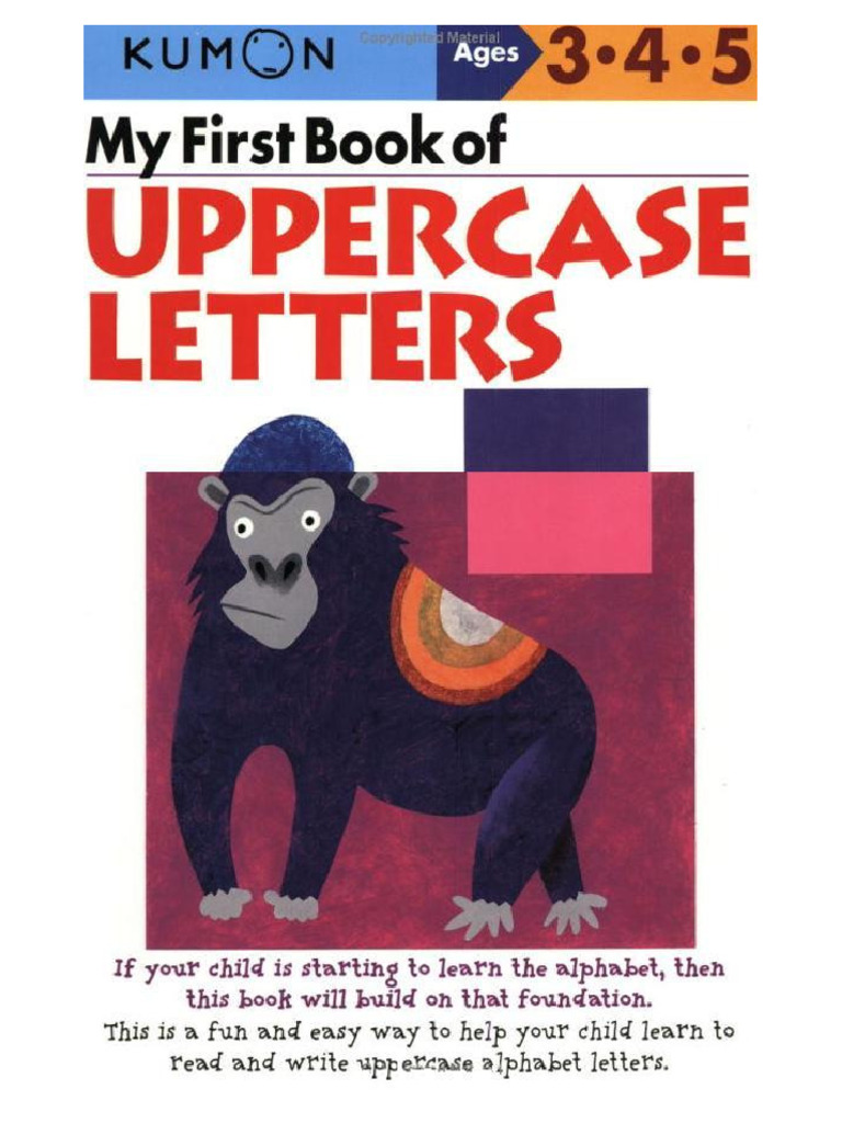 My First Book of Uppercase Letter | PDF