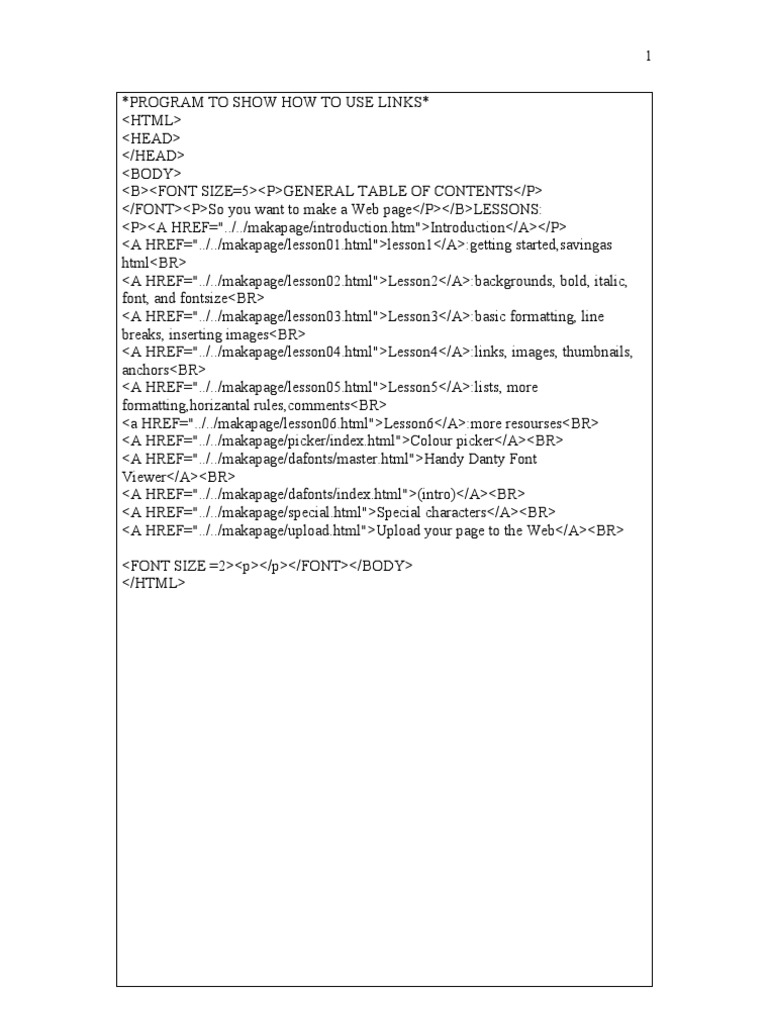 Html Lab Record Pdf String Computer Science Computer Programming 4911