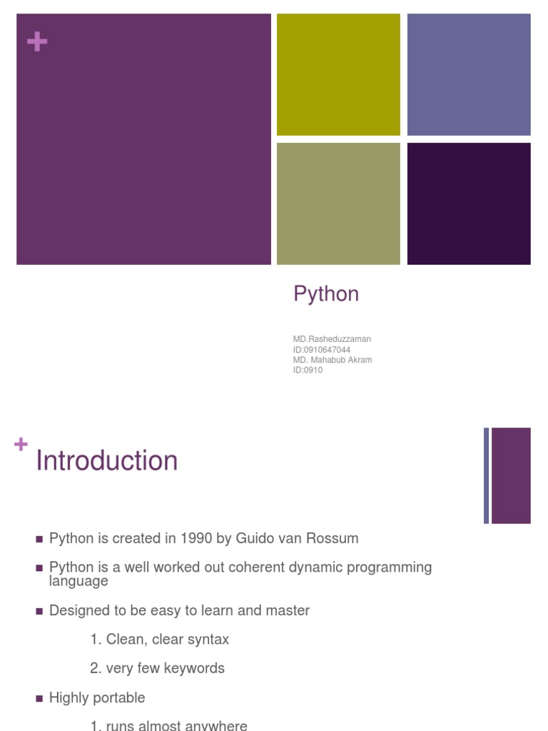 Python Pdf Python Programming Language Scripting Language