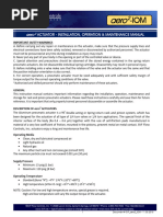 Valtek Handwheels and Limit Stops Guide | PDF | Valve | Bearing ...