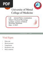 Grading Peripheral Pulses Guidelines | PDF | Pulse | Vein