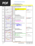 UTS College Academic Calendar 2025 | PDF | Academic Term | Educational ...