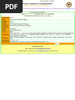 PSC Employment Application Form 2016 | PDF