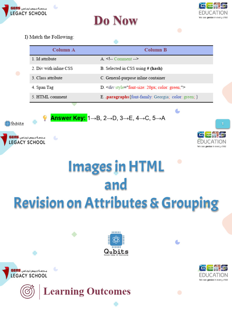 Images in HTML | PDF | Html Element | Html