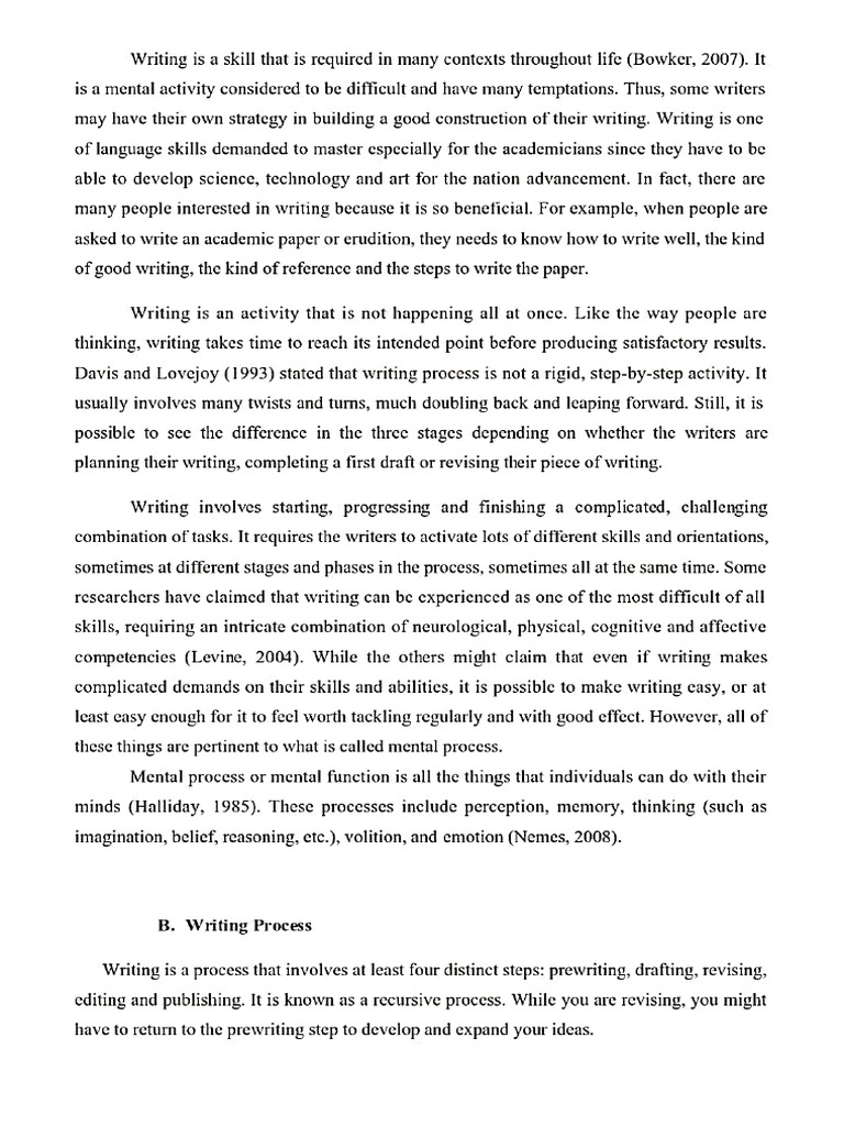 Aec Writing Process | PDF