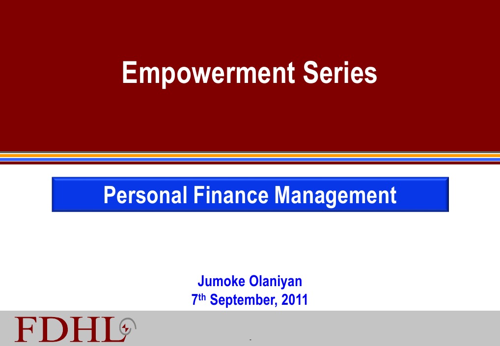 Personal Finance Management | PDF | Credit (Finance) | Expense