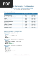 2023 WAEC Mathematics Past Questions | PDF | Mathematics
