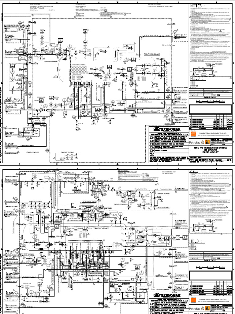 P&ID-Rev D | PDF | Valve | Pipe (Fluid Conveyance)