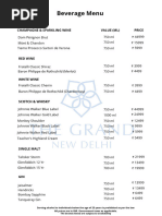 Torq03 Activities & Packages Overview | PDF | Cocktails | Drink