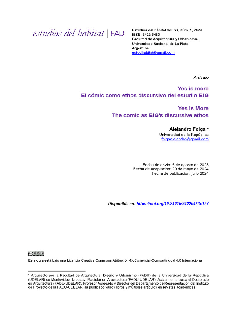 Yes Is More El Comic Como Ethos Discursivo Del Est | PDF | Cómics ...