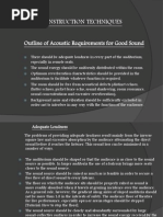 Auditorium Design Guidelines | PDF | Loudspeaker | Amplifier