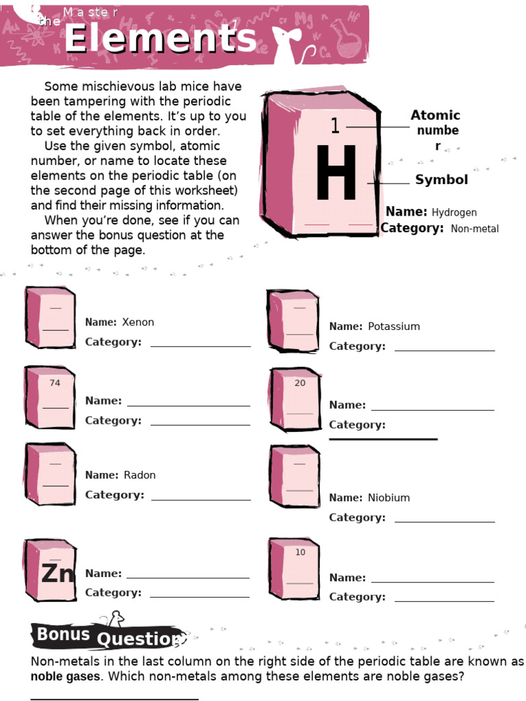 master-periodic-table-elements-1 (1) | PDF | Elementos químicos | Tabla ...