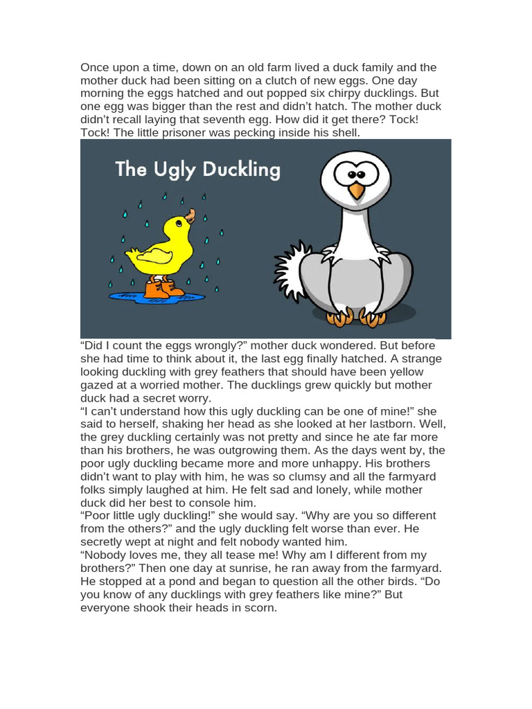 The Ugly Duckling | PDF