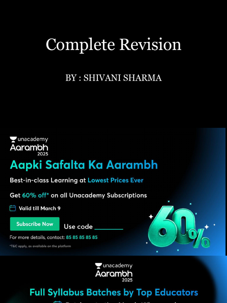 Formula Sheet Boards 2025 | PDF | Matrix (Mathematics) | Determinant