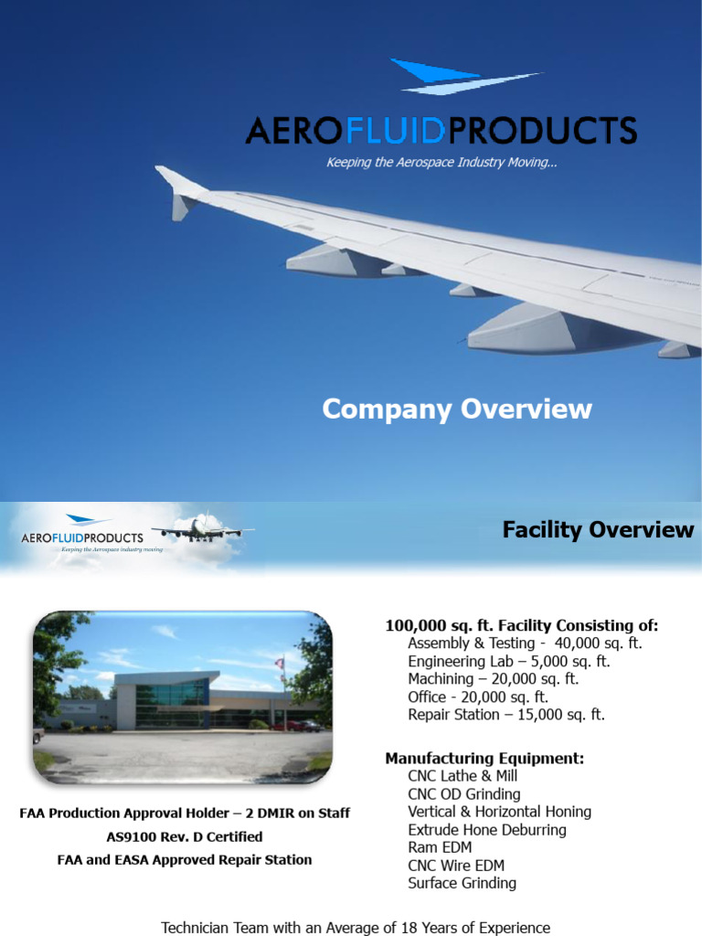 AeroFluid Products General Capabilities | PDF | Valve | Actuator