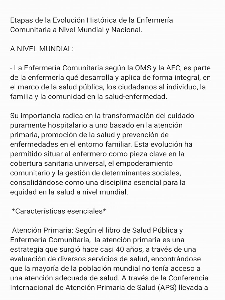 A Nivel Mundial, Etapas de La Evolución de La Higiene Introducción | PDF